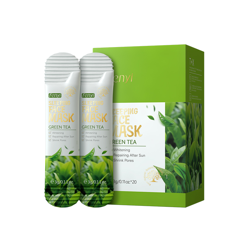 Fenyi Green Tea Sleeping Mask 20pcs – fenyi Skin Care